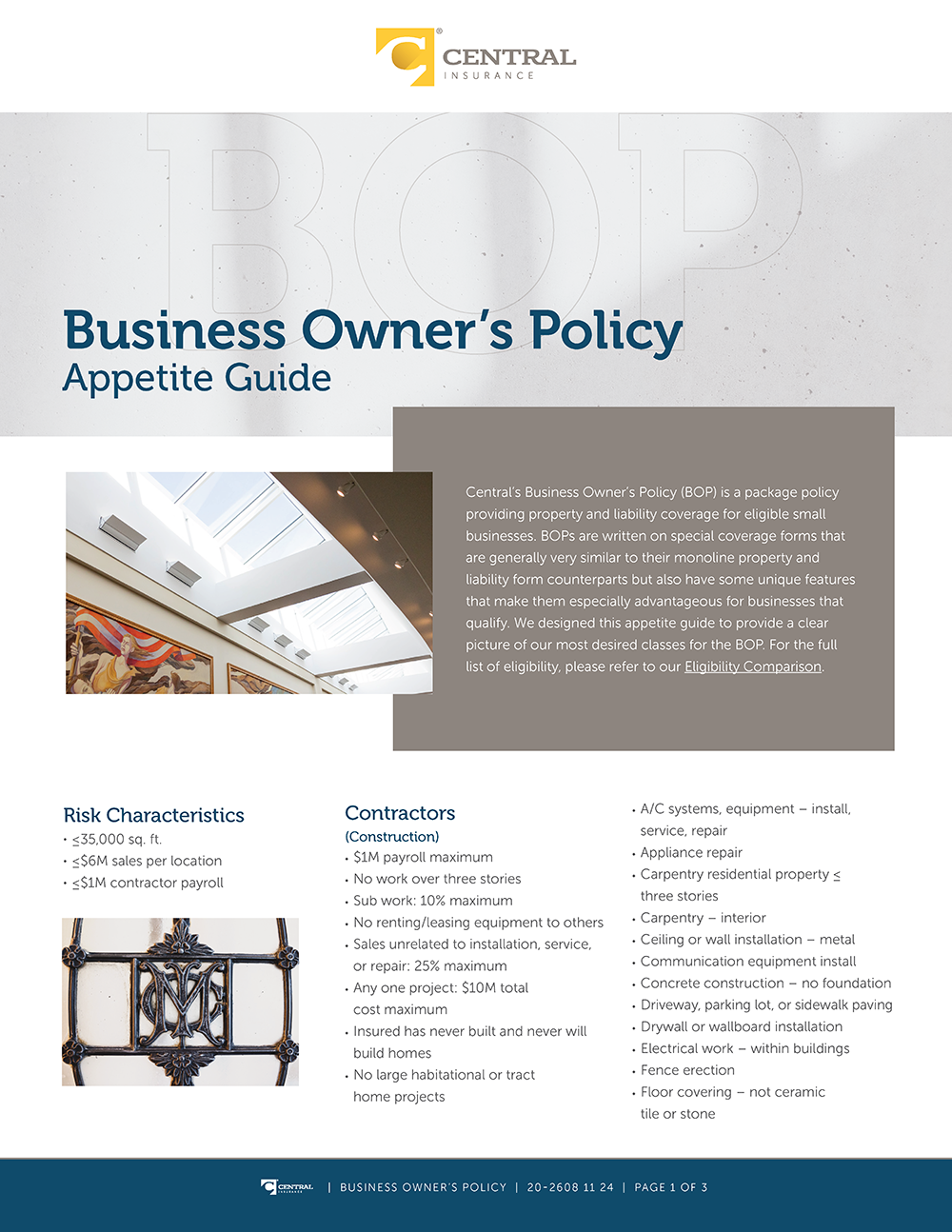 BOP - Appetite Guides