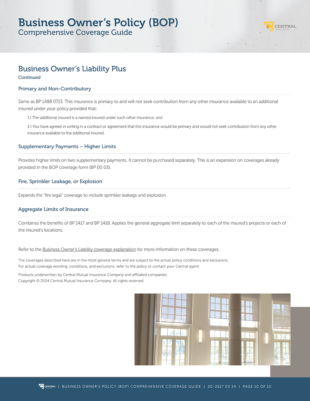 BOP - Coverage Guides